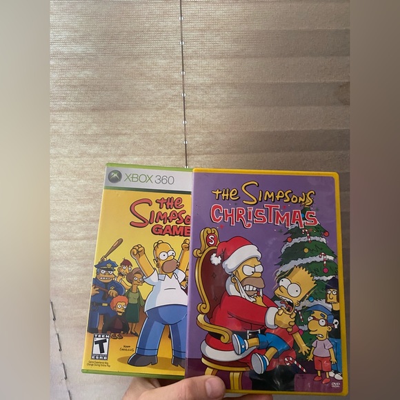 Video Games & Consoles | The Simpsons Game Microsoft Xbox 36 2007 And ...